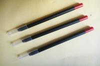 China PVC Long Lasting Lipstick Pencil Packaging Drawn Tube Silk Printing ISO for sale