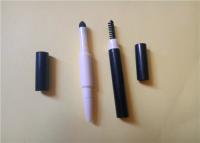 China Thick 3 In 1 Auto Eyebrow Pencil  With Sponge / Brush 142.5 * 9.8mm ISO for sale