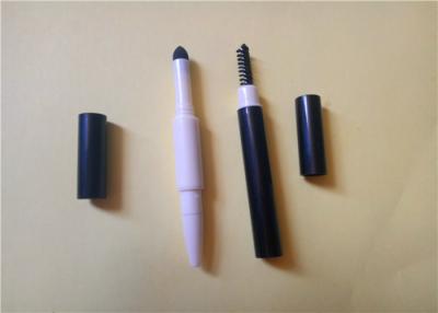 China Thick 3 In 1 Auto Eyebrow Pencil  With Sponge / Brush 142.5 * 9.8mm ISO for sale