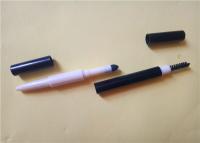 China Thick 3 In 1 Auto Eyebrow Pencil  With Sponge / Brush 142.5 * 9.8mm ISO for sale