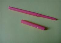 China Waterproof Single Head Auto Lip Liner Pink Color Silk Printing Simple Design for sale