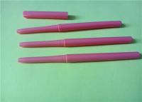China Waterproof Single Head Auto Lip Liner Pink Color Silk Printing Simple Design for sale