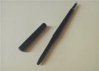 China Plastic Automatic Makeup Lip Pencil , Black Color Waterproof Lip Liner for sale