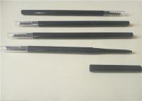 China Plastic Automatic Makeup Lip Pencil , Black Color Waterproof Lip Liner for sale