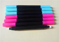 China ABS Empty Double Ended Eyeliner Custom Color Logo Printing 124 * 10mm for sale