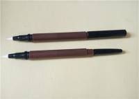 China ABS Taupe Double Ended Eyeliner Packaging Logo Printing 143.8mm Length for sale
