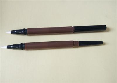 China ABS Taupe Double Ended Eyeliner Packaging Logo Printing 143.8mm Length for sale