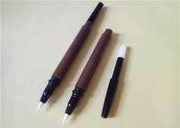 China ABS Taupe Double Ended Eyeliner Packaging Logo Printing 143.8mm Length for sale
