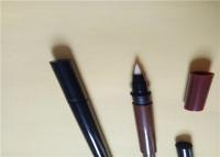 China Brown Empty Double Ended Eyeliner Tube Long Lasting High Performance for sale