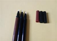 China Brown Empty Double Ended Eyeliner Tube Long Lasting High Performance for sale