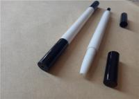 China White Tube Waterproof Eyeshadow Pencil Plastic Material Long Standing for sale