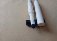 China White Tube Waterproof Eyeshadow Pencil Plastic Material Long Standing for sale