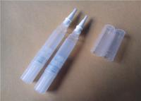 China New PP Material Lipstick Lip Gloss , Lip Gloss Tubes Transparent Color OEM for sale