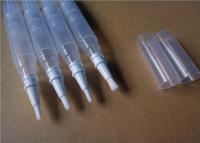 China Dual Use PP Lip Gloss Pencil Packaging Cosmetic Hot Stamping 121.5 * 15.9mm for sale