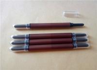China Ajustable Head ABS Double Ended Eyeshadow Stick Tube Double Use 11mm Diameter for sale