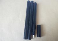 China Steel Ball ABS Liquid Eyeliner Pencil Black Packaging With Spray Painting for sale