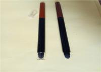 China Self Sharpening Auto Eyeliner Pencil Plastic Tubes Slim Shape Red Color for sale
