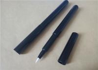 China Simple Style Felt Tip Eyeliner With Steel Ball , Black Pencil Eyeliner Plastic Material for sale