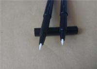 China Simple Style Felt Tip Eyeliner With Steel Ball , Black Pencil Eyeliner Plastic Material for sale