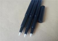 China Simple Style Felt Tip Eyeliner With Steel Ball , Black Pencil Eyeliner Plastic Material for sale