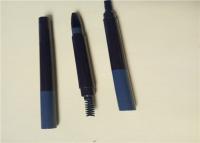 China Automatic ABS Waterproof Eyebrow Pencil With Brush Tube Packaging ISO for sale