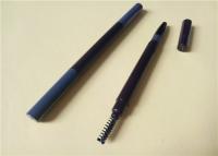 China Automatic ABS Waterproof Eyebrow Pencil With Brush Tube Packaging ISO for sale