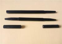 China Two End Slanted Eyebrow Pencil , ABS Black Eyebrow Pencil 138.3 * 9.1mm for sale