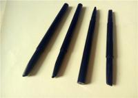China Two End Slanted Eyebrow Pencil , ABS Black Eyebrow Pencil 138.3 * 9.1mm for sale