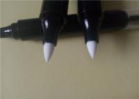 China Double Use ABS Waterproof Eyebrow Pencil Packaging Black Color 141.7 * 11mm for sale