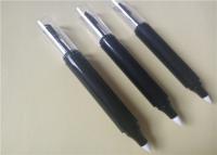 China Double Use ABS Waterproof Eyebrow Pencil Packaging Black Color 141.7 * 11mm for sale