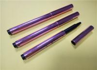 China Slim Shape Plastic Empty Eyeliner Tube , Waterproof Eyeliner Pen 132.2mm Length for sale