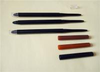 China Smooth Writing Sharpen Plastic Eyeliner Pencil , Gel Waterproof Eyeliner 160.1mm Length for sale