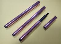 China Airtight Double Sided Eyeliner Packaging Purple Color Simple Design 141mm Length for sale