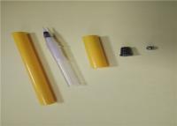 China Waterproof Plastic Eyeliner Pencil Tubes Customzied Color UV Coating for sale