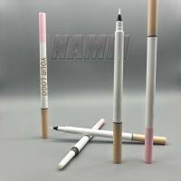 China Customized Eyeliner Pencil Packaging Printed Custom Felt Tip Eyeliner Tube for sale