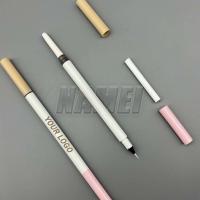 China Customized Eyeliner Pencil Packaging Printed Custom Felt Tip Eyeliner Tube for sale