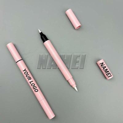 China Cosmetic Container Plastic Eyebrow Pencil Packaging Liquid Eyeliner Pencil Continer for sale