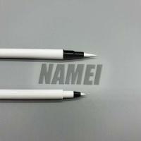 China Cosmetic Manufacturer Pen Tube 2 In 1 Empty Makeup Packaging Cheap Liquid Eyeliner Pencil Tube for sale