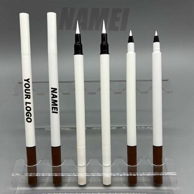 China Cosmetic Manufacturer Pen Tube 2 In 1 Empty Makeup Packaging Cheap Liquid Eyeliner Pencil Tube for sale