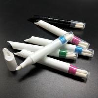 China Wholesale empty nail gel tube pens white manicure tools nutrient solution pen with different brush for sale