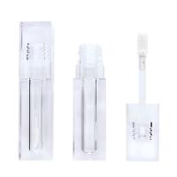 China Plastic lip gloss tube cosmetic packaging container empty lipgloss tube with wands for sale