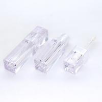 China Plastic lip gloss tube cosmetic packaging container empty lipgloss tube with wands for sale