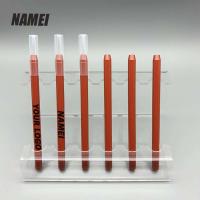 China Hot Sale Custom Private Logo Eyeliner Pencil Container Blister pencil Slim Empty Lip Liner Tube Planable material for sale