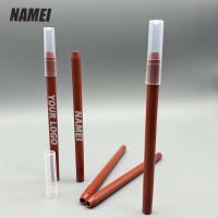 China Hot Sale Custom Private Logo Eyeliner Pencil Container Blister pencil Slim Empty Lip Liner Tube Planable material for sale