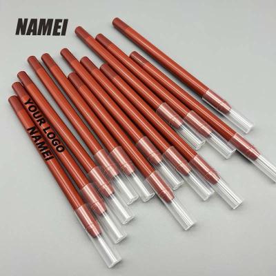 China Hot Sale Custom Private Logo Eyeliner Pencil Container Blister pencil Slim Empty Lip Liner Tube Planable material for sale