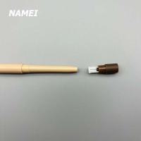 China Customize Lip Liner Pencil eyebrow eyeliner tube with brush lip liner pencil container with chipper for sale