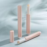China Factory Price Private Label Wholesale Diy Lip Balm Packaging Lipstick Tube Empty Makeup Slim Round Lipstick Container for sale