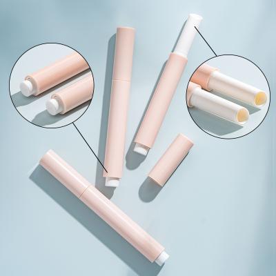 China Factory Price Private Label Wholesale Diy Lip Balm Packaging Lipstick Tube Empty Makeup Slim Round Lipstick Container for sale