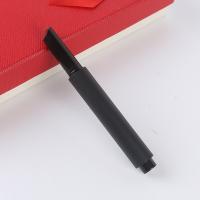 China Compressible Round matte black lip balm lipstick tubes container for makeup tubes for sale