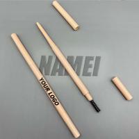 China Wholesale Customized Private Logo Design Double-headed Slim Tube Eyebrow Pen container with Brush from Factory for sale